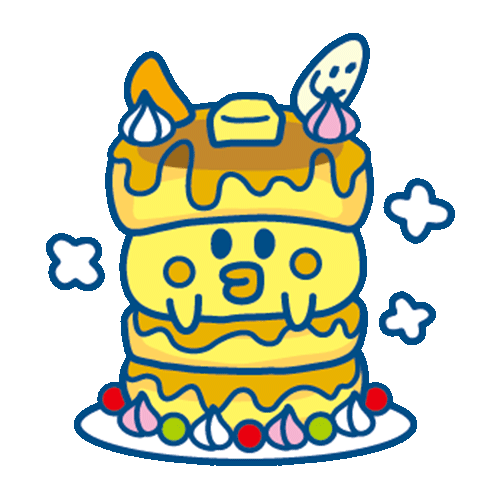 Hotcaketchi | Characters | Tamagotchi Uni | Official Tamagotchi Site