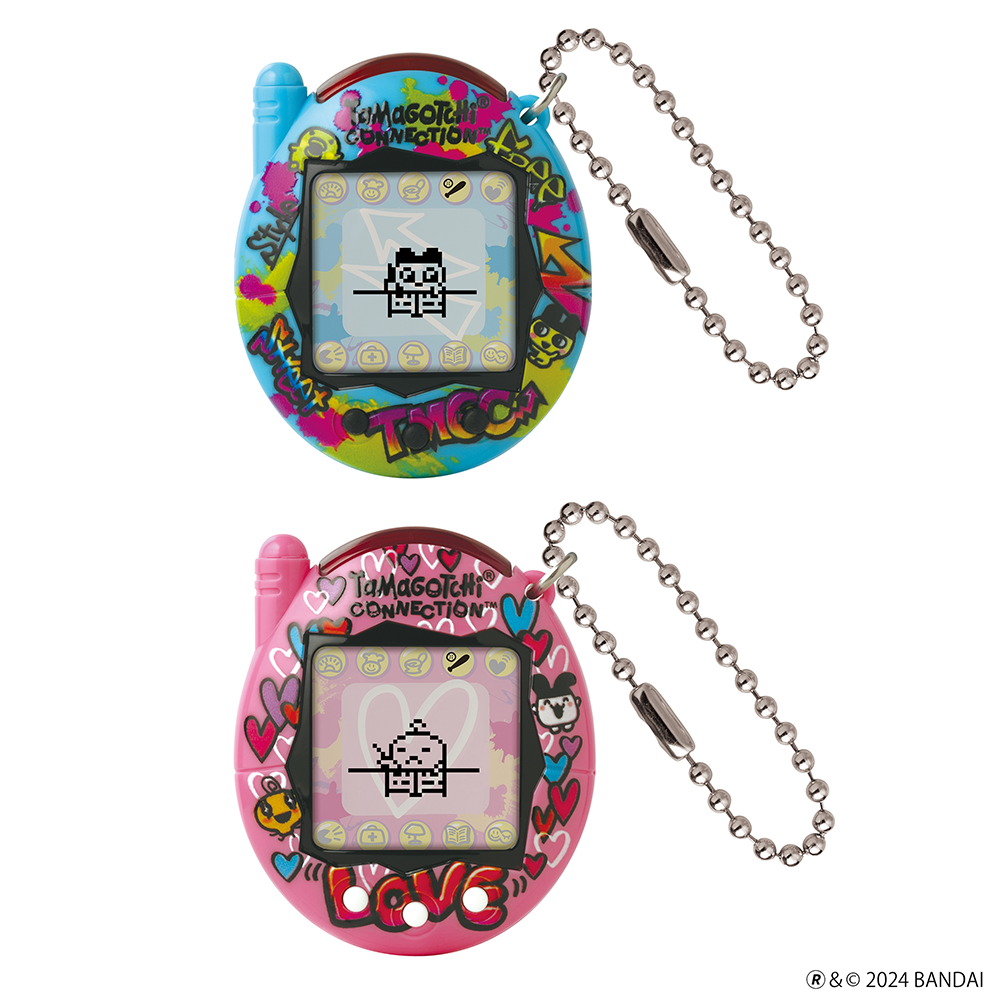 Tamagotchi Connection True Friends - Blue Graffiti and Pink Graffiti ...